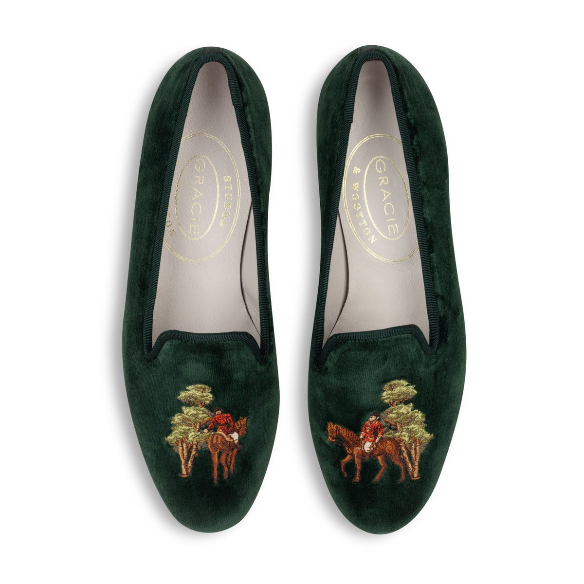 The Hunt Evergreen Velvet Slipper (Women) – Stubbs & Wootton