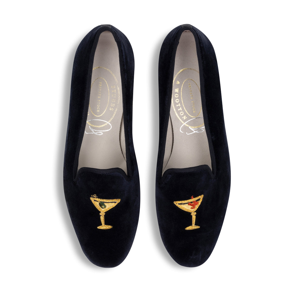 Martini Midnight Velvet Slipper (Women) – Stubbs & Wootton