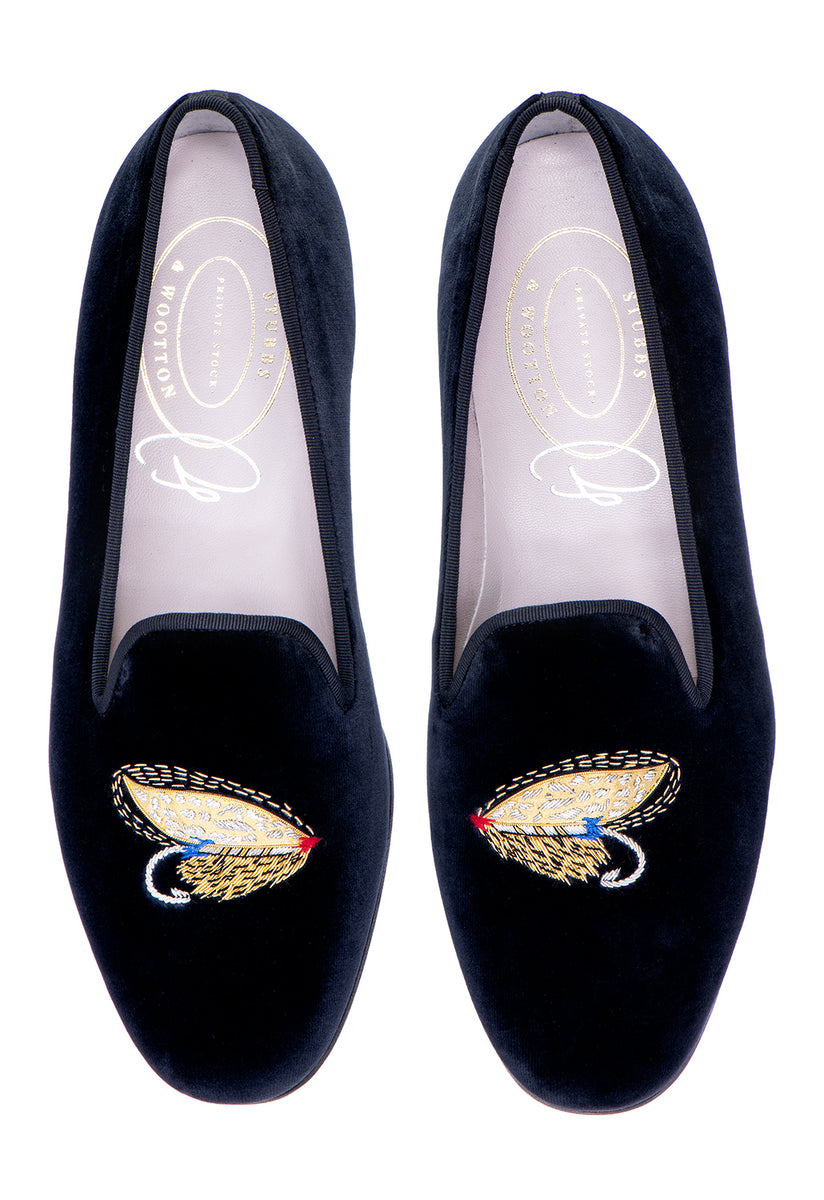 Fly Midnight Velvet Slipper (Women) – Stubbs & Wootton
